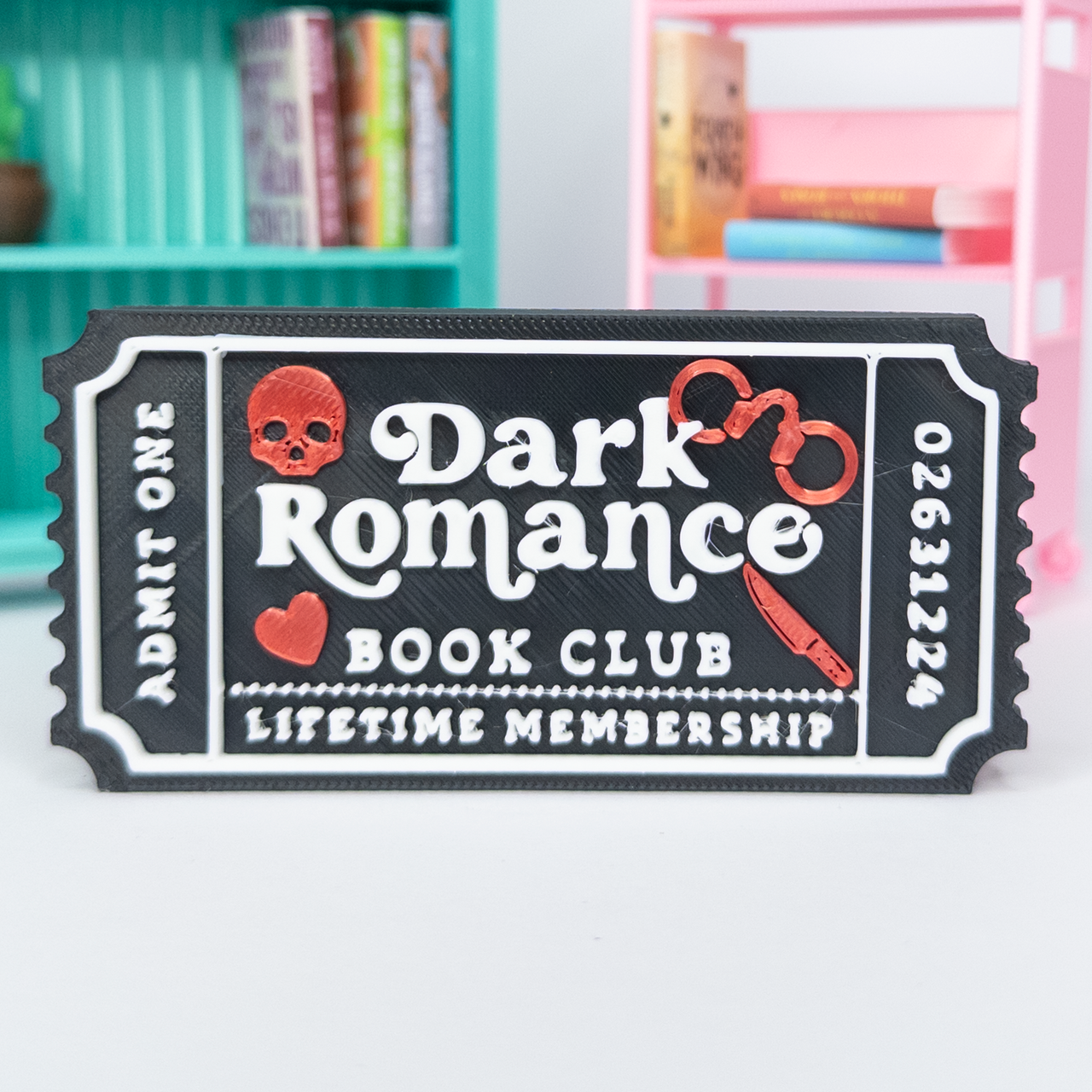 Dark Romance | Bookish Ticket – Picky Pads