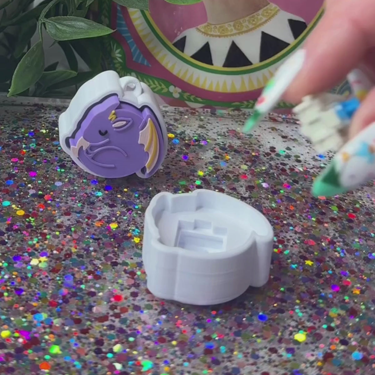 Sleeping Dragon Clicker Fidget – Picky Pads